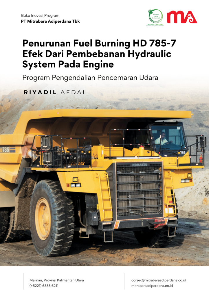 Penurunan Fuel Burning HD 785-7 Efek dari Pembebanan Hydraulic System ...